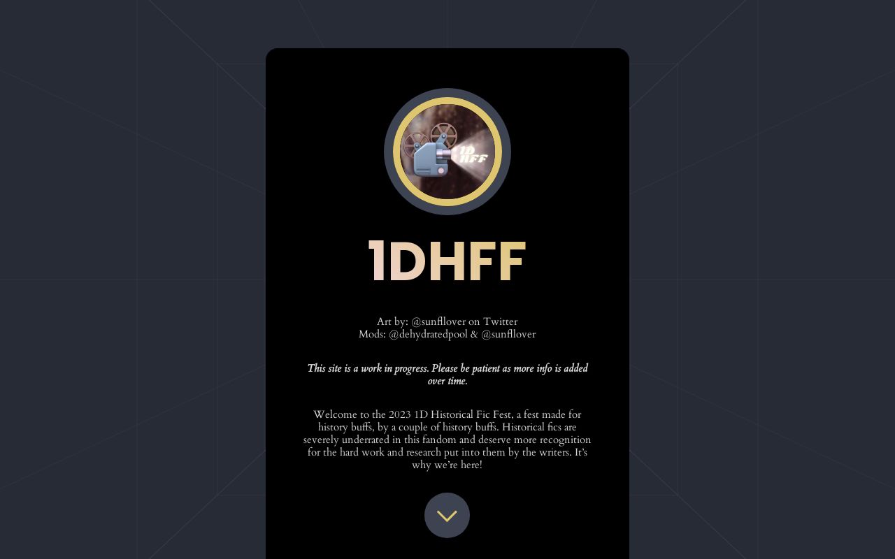 1D Historical Fic Fest